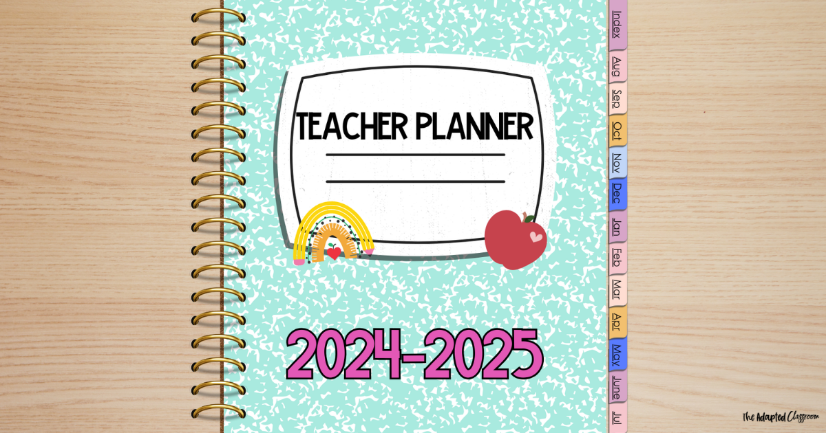 How to Create a Daily Schedule for Your Severe Special Ed Classroom ...